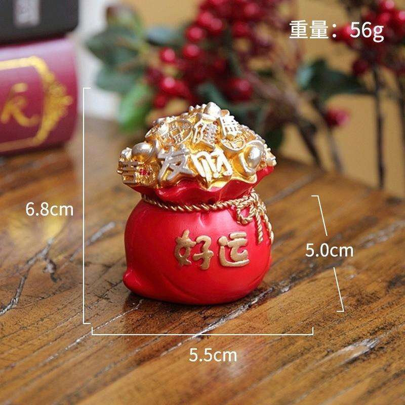 Jual Pajangan Imlek Lucu Imut Cute / Dekorasi Ruang Ramu Bag Rezeki Hao ...