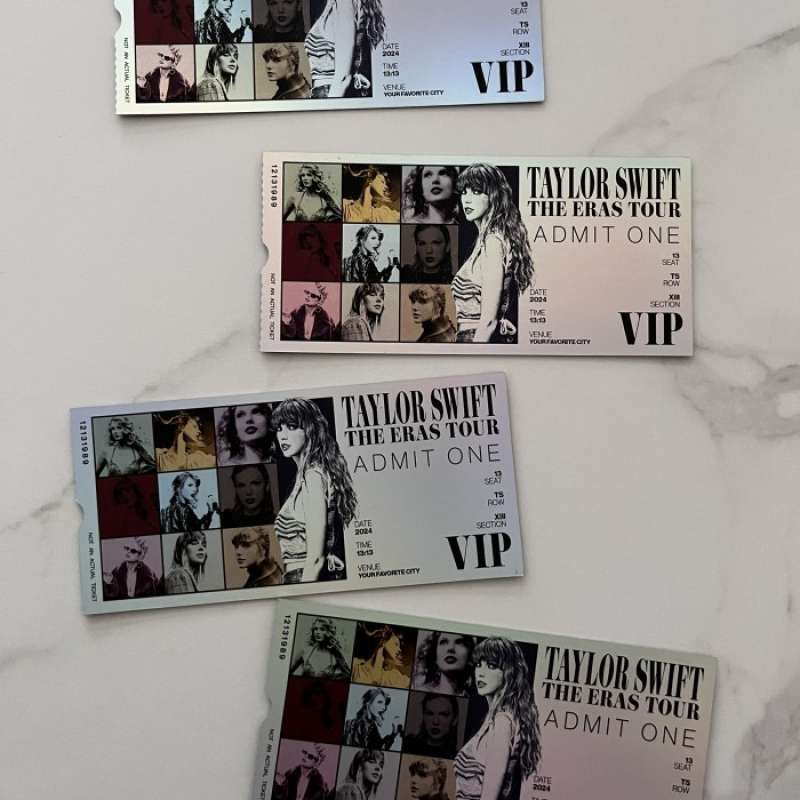 Jual Taylor Swift Eras Tour Vip Box Ticket Official Merchandise Sg Di ...