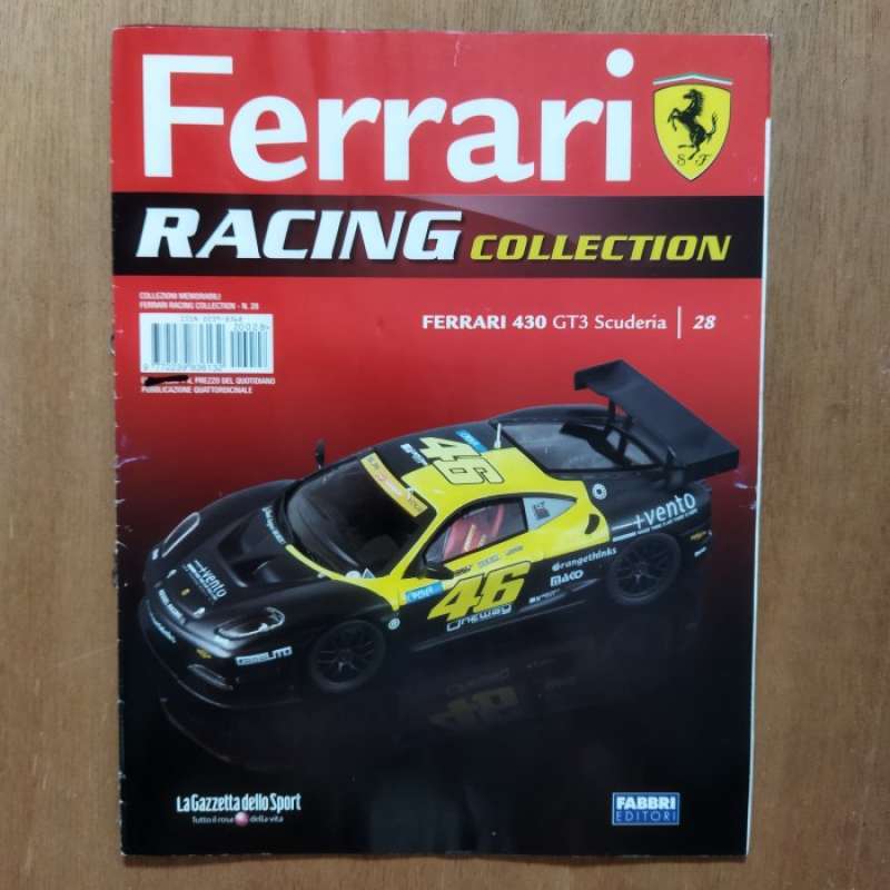 Jual Majalah Ferrari Racing Collection N. 28 430 Gt3 Scuderia Valentino ...