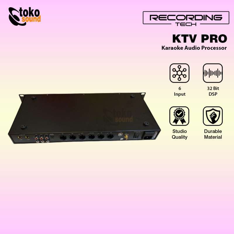 Jual Recording Tech Ktv Pro Karaoke Audio Processor - Mixer Di Seller Tokosound Proaudio ...