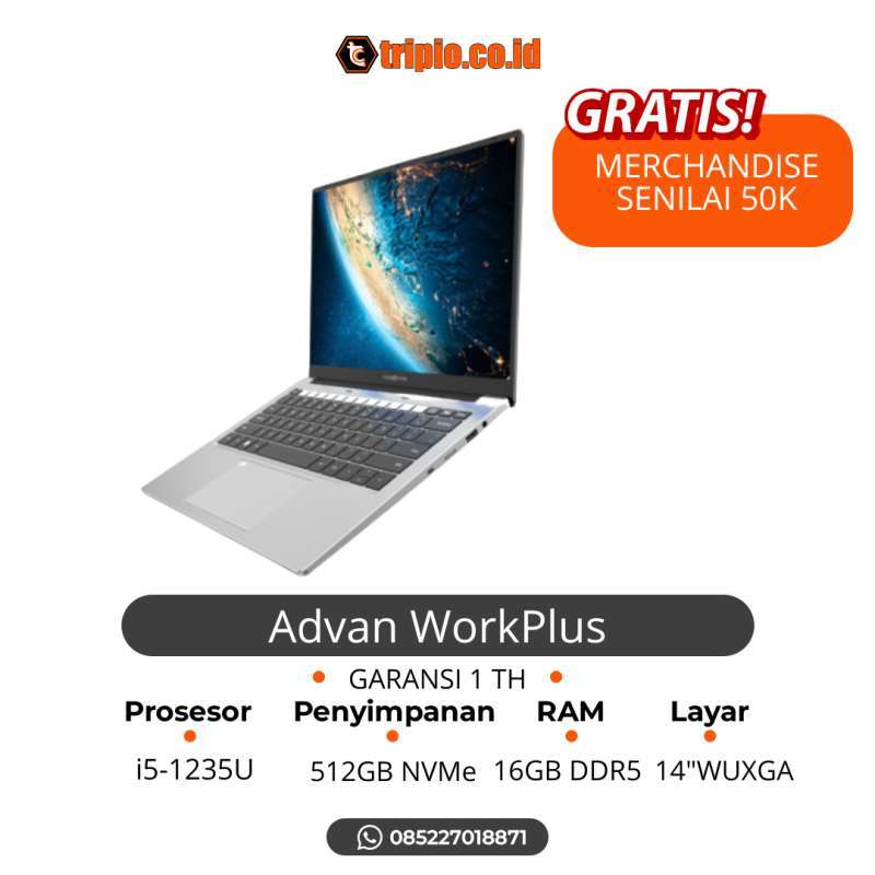 Jual Laptop Advan Workplus Core I5 Original Murah - Harga Diskon Juni ...