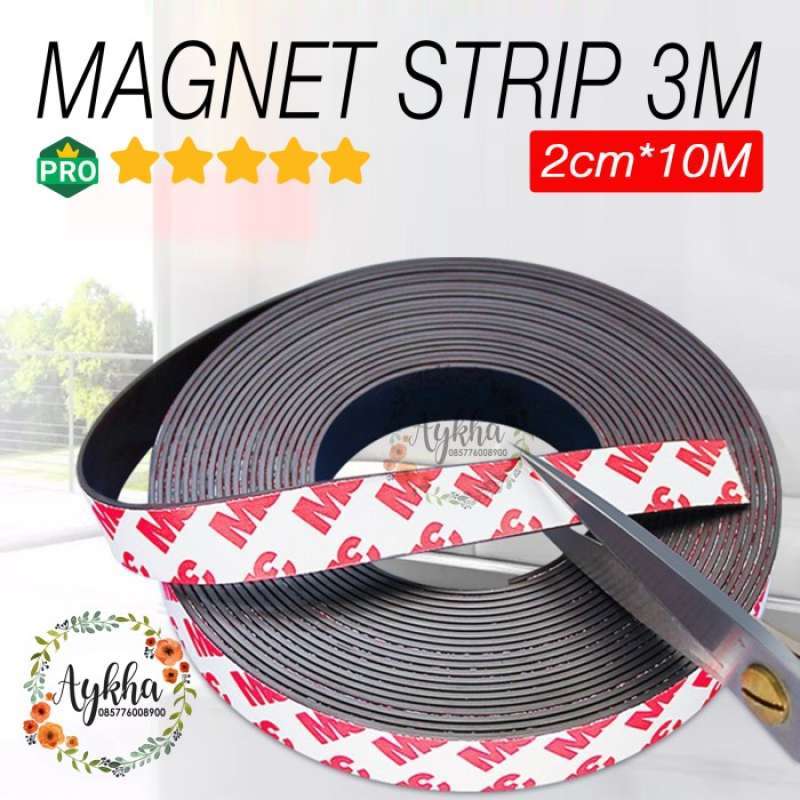 Jual Magnet Strip Sheet Kulkas Lem Double Tape 3m Tissue Roll 2cm X 10meter Di Seller Shin Store ...
