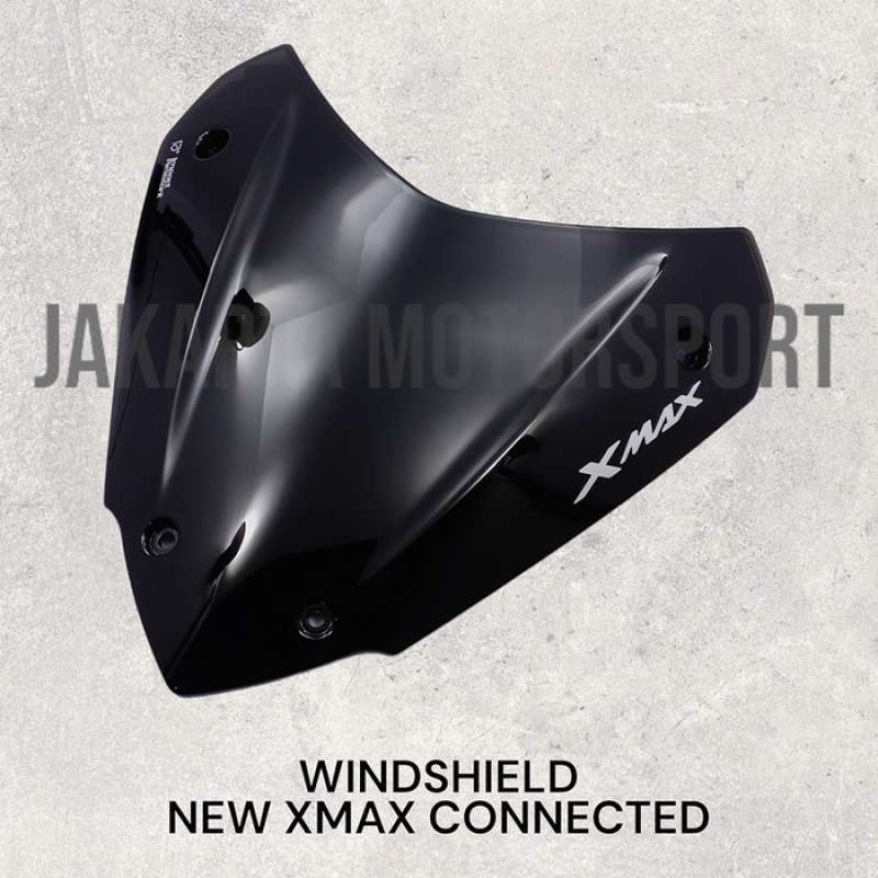 Promo Windshield Model Eropah New Xmax Connected 2023-2024 Visor Winsil ...