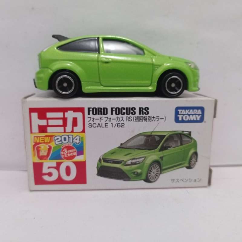 Promo Tomica No 50 Ford Focus Green Diecast Mobil Takara Tomy Reguler ...