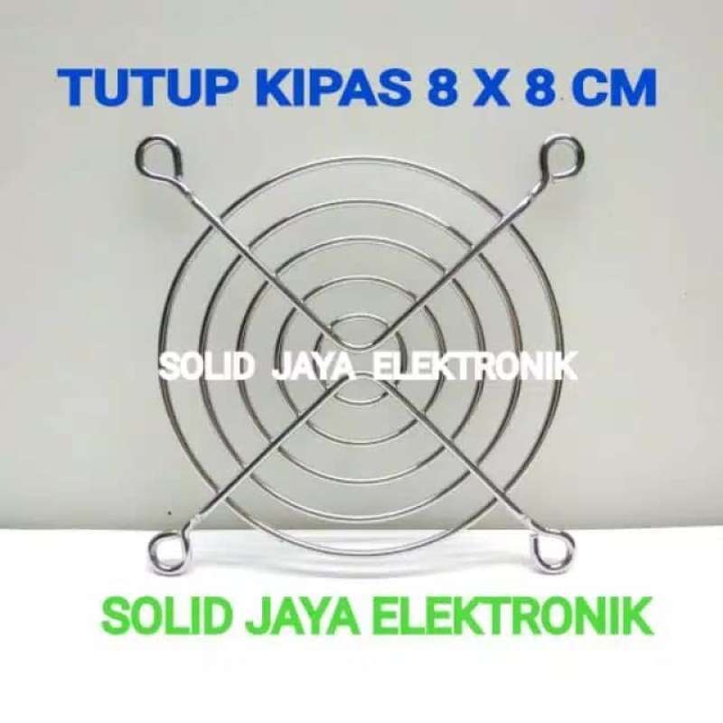Jual Tutup Kipas 8x8 Cm Ram Kipas Fan 8x8 Cm Grill Kipas Cover Besi ...