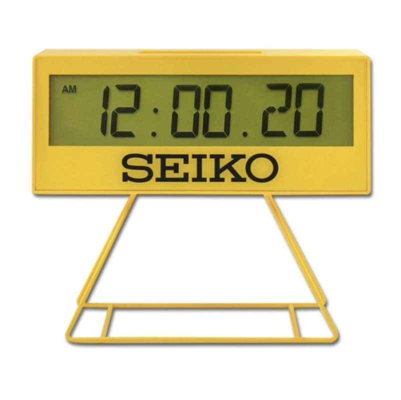 Jual Seiko Digital Qhl083 Yellow Clock Countdown Calendar Display ...