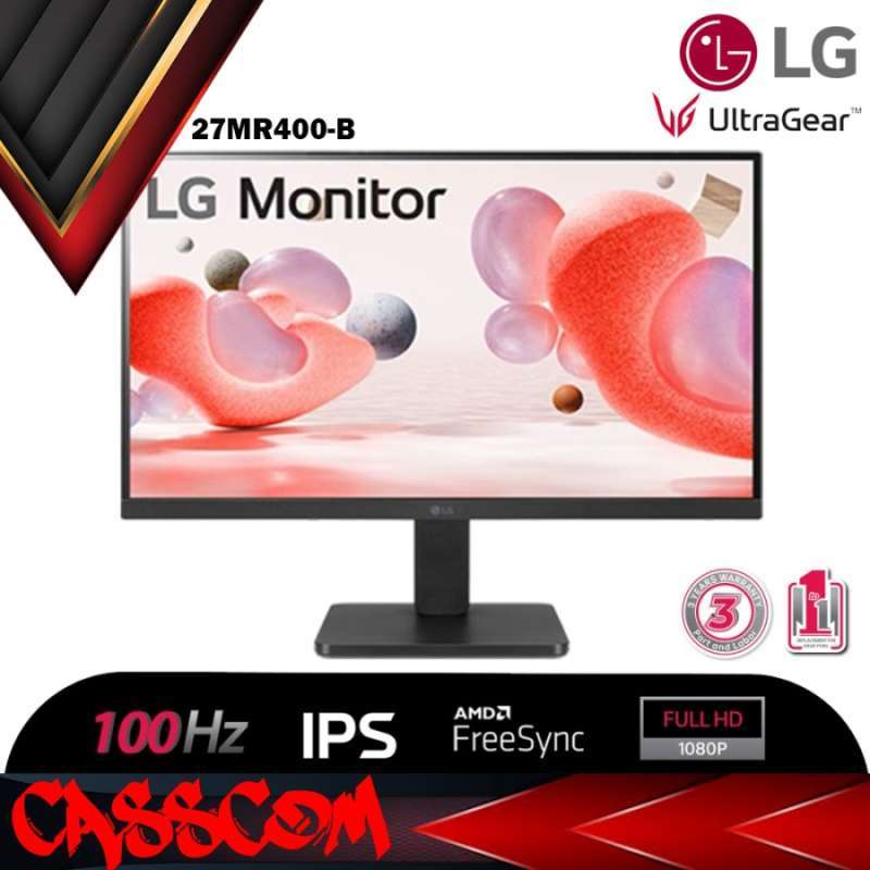 Jual Led Monitor Lg 27mr400-b 27'' Full Hd Display With Amd Freesync ...