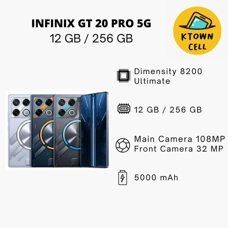 Jual Infinix Gt 20 Pro 5g 12/256 Gb - Promo Di Seller Ktown Cell - Semolowaru, Kota Surabaya ...