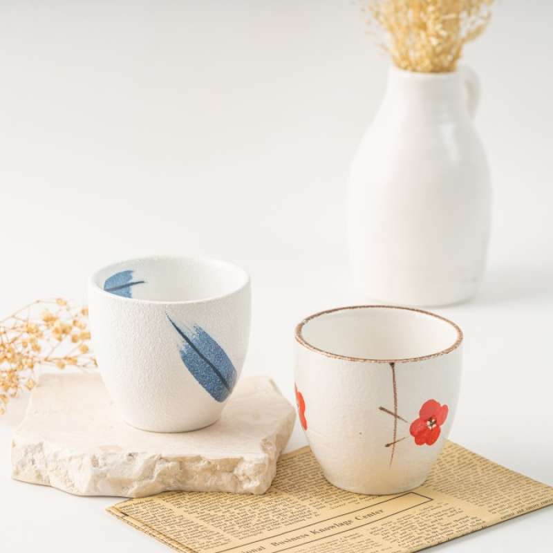 Jual Uchii Ceramic Hana Ocha Tea Cup | Gelas Kopi Porcelain Japanese ...