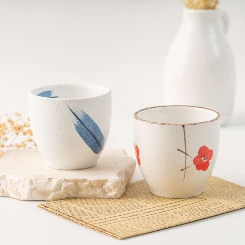 Jual Uchii Ceramic Hana Ocha Tea Cup | Gelas Kopi Porcelain Japanese ...