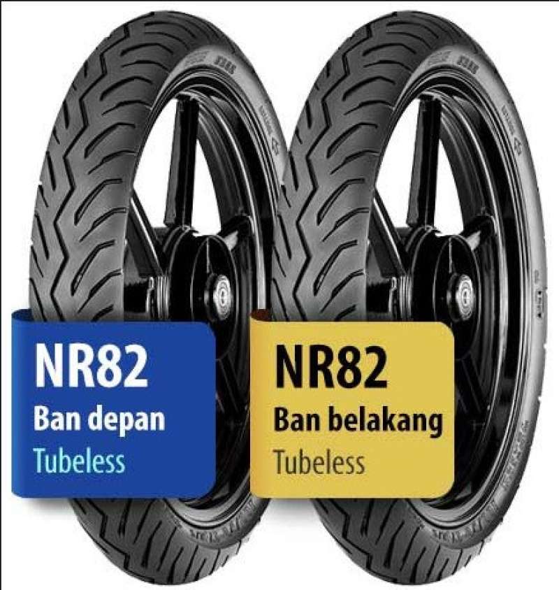 Promo Paket Ban Irc Nr82 80 80 - 14 Dan 100 70 - 14 Road Spport Tubeless Diskon 33% Di Seller ...