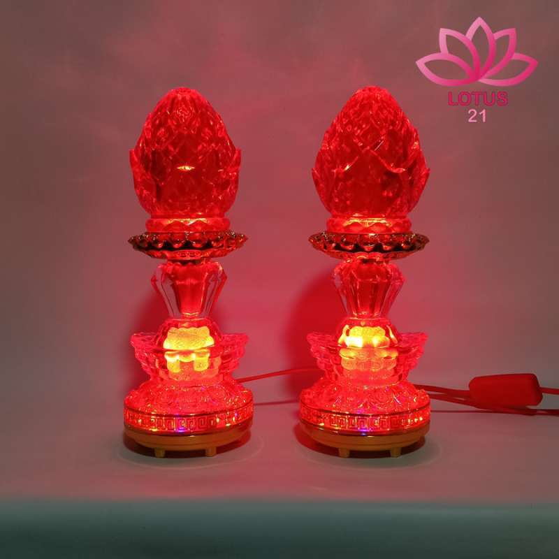 Promo Lampu Altar Papan Puja Sembahyang Led Yen Pao Sien Thou Kuning ...
