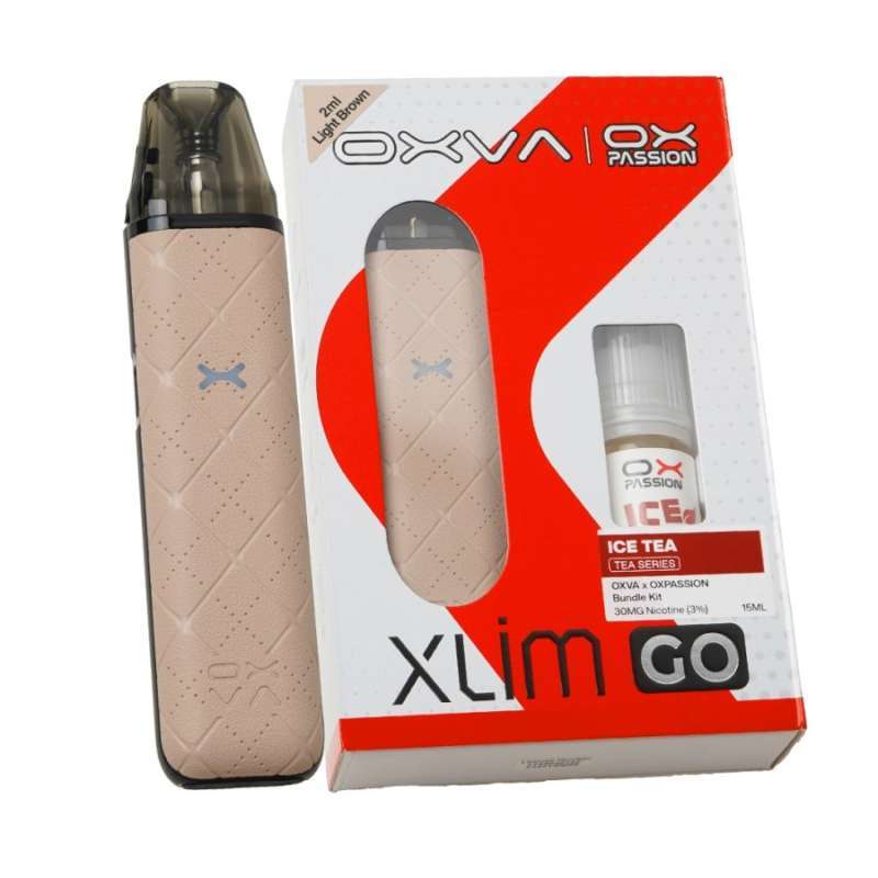 Promo Oxva Xlim Go Pod Kit 30w 1000mah With Ox Passion Ice Tea ...