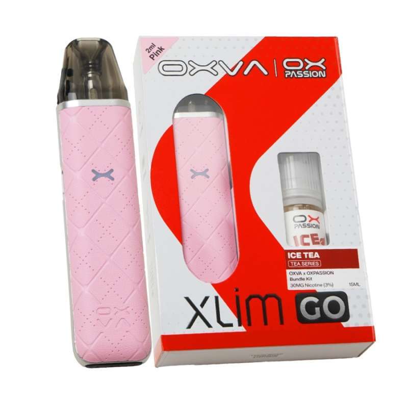 Promo Oxva Xlim Go Pod Kit 30w 1000mah With Ox Passion Ice Tea ...
