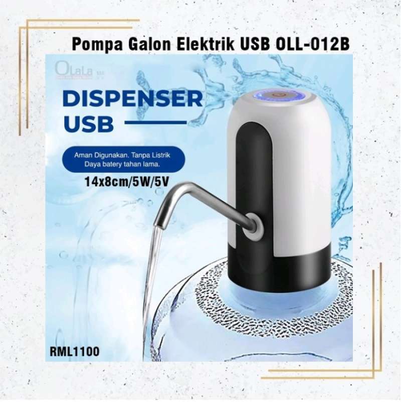 Jual Pompa/dispenser Galon Elektrik Usb Rechargeable - Gte Di Seller ...