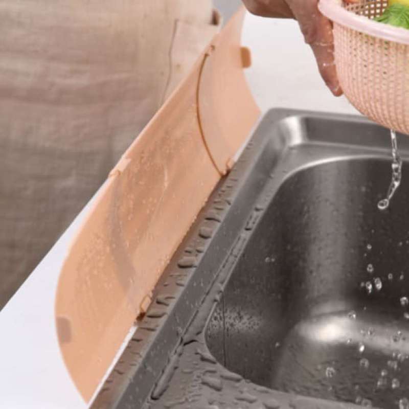 Jual Sink Splash Board Papan Penahan Air Cipratan Bak Cuci Piring Di ...