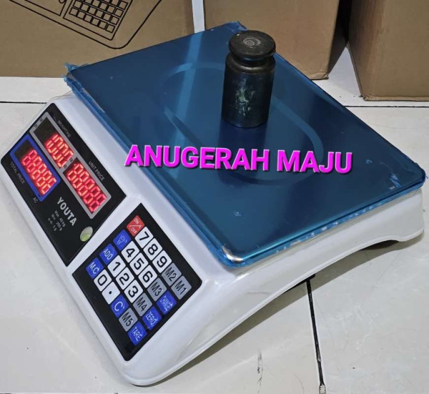 Jual Timbangan Digital Meja Laundry Barang Buah Sembako Youta 40 Kg Di Seller Shin Store ...