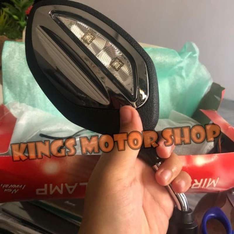 Promo Spion / Kaca Spion Plus Lampu Sein Sen Led Honda Vario Beat ...