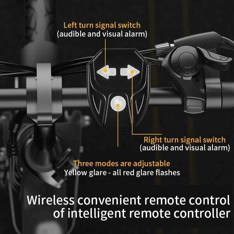 Jual Fy Lampu Belakang Sepeda Tail Light Turn Signal Usb Charge With ...