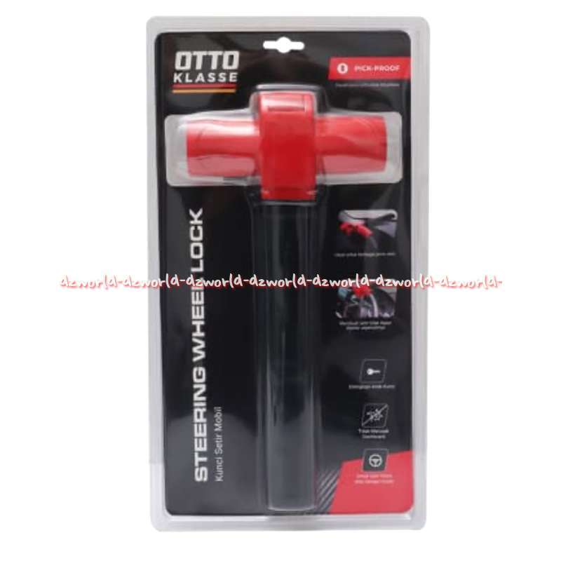 Jual Otto Klasse Steering Wheel Lock Kunci Stir Mobil Model Kunci Stang ...