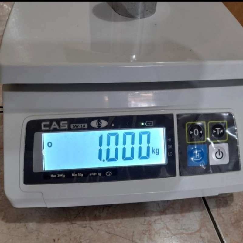 Promo Timbangan Dapur Timbangan Digital Cas Sw-1a Kapasitas 3kg X 0,1gr Diskon 6% Di Seller ...