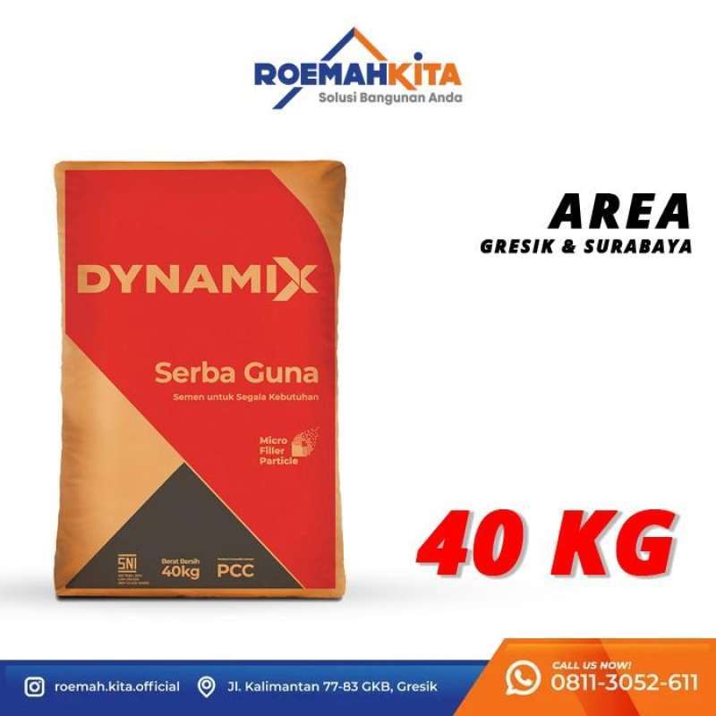 Jual Semen Dynamix Serbaguna 40 Kg - Gresik,40 Kg Di Seller Roemahkita ...
