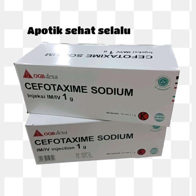 Cefotaxime Injeksi Lengkap Harga Terbaru Juni 2024 | Blibli
