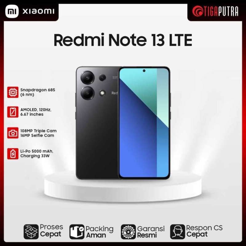 Jual Xiaomi Redmi Note 13 Lte (ram 8gb, Rom 256gb, Amoled 120 Hz ...