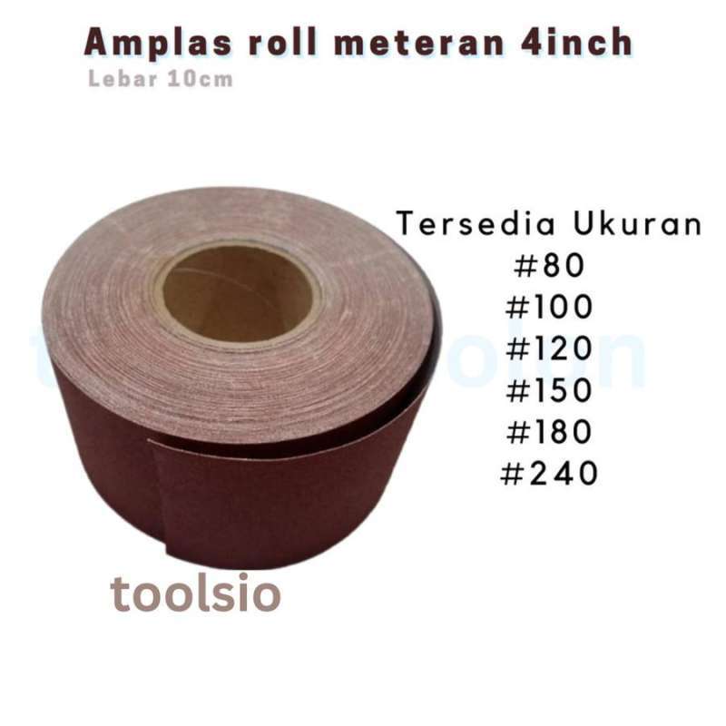 Jual Amplas Meteran Amplas Roll Harga Per 1 Meter Amplas Kertas Macam ...