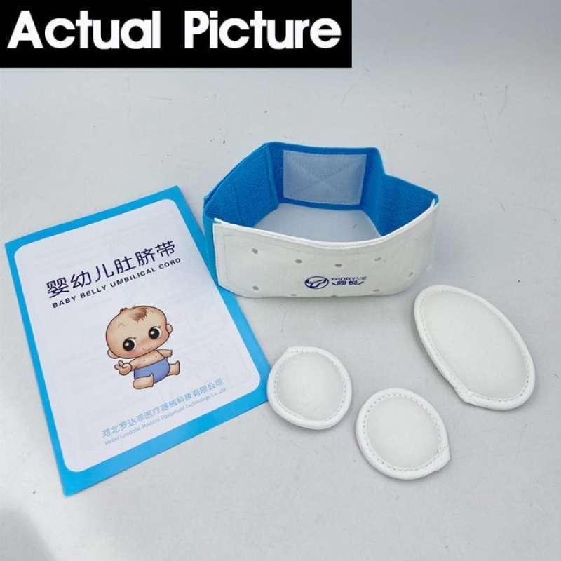 Jual Sabuk Hernia Bayi Biru Baby Infantile Umbilical Hernia Di Seller ...