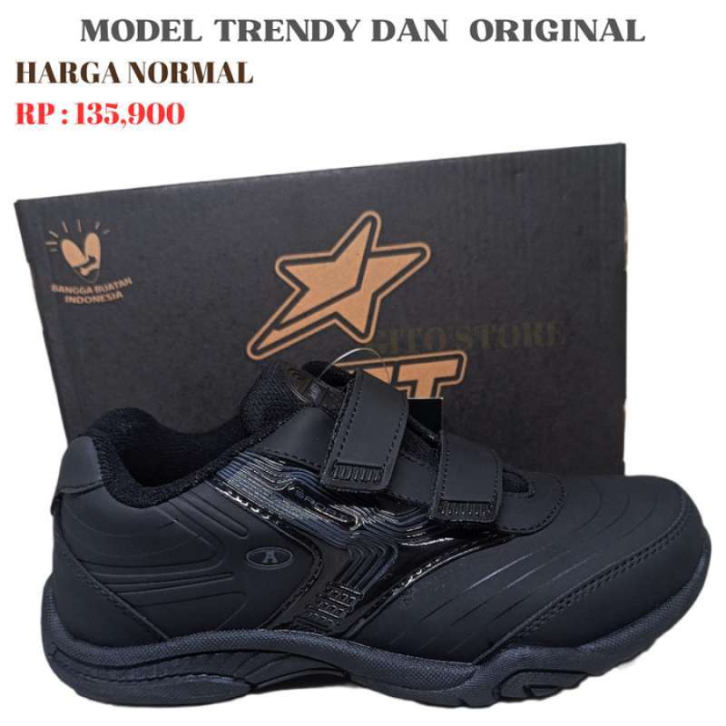 Jual Sepatu Sekolah Anak Sepatu Pro Att - Hitam 37 Di Seller Rosaria ...