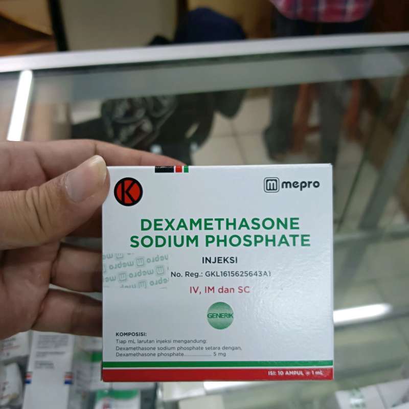 Jual Mepro Dexamethasone Injeksi / Box Isi 10 Ampul Di Seller Sehat ...