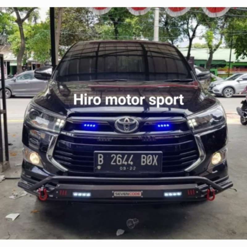 Promo Front Bumper Guard Tanduk Depan Bumper Innova Reborn Cobra ...