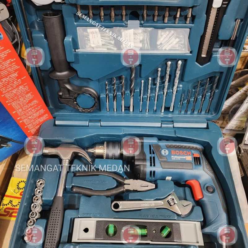 Jual Gsb13re Mesin Bor Listrik Impact Drill 13mm Set Bosch Gsb13 Gsb 13 ...