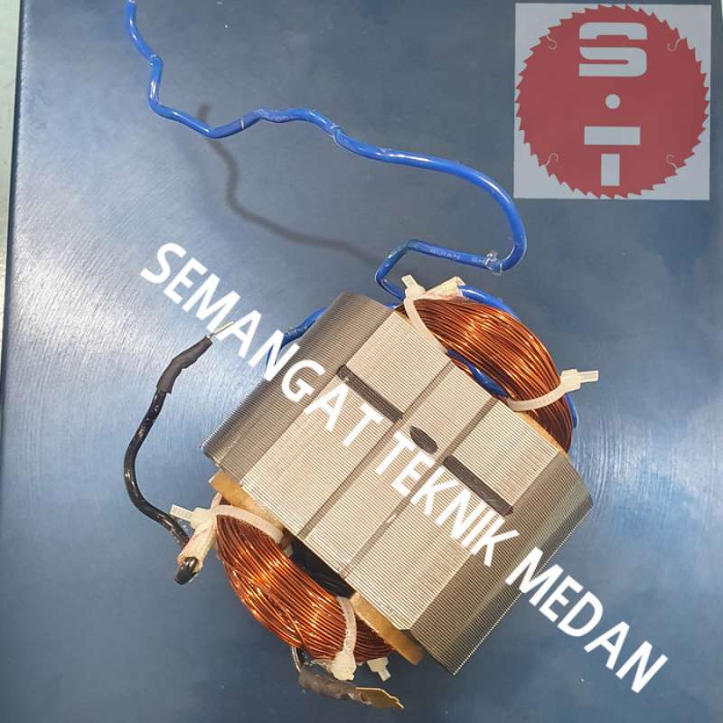 Jual Stator Spul Mesin Circular Saw Potong Kayu 7 3120-001 Hasston ...
