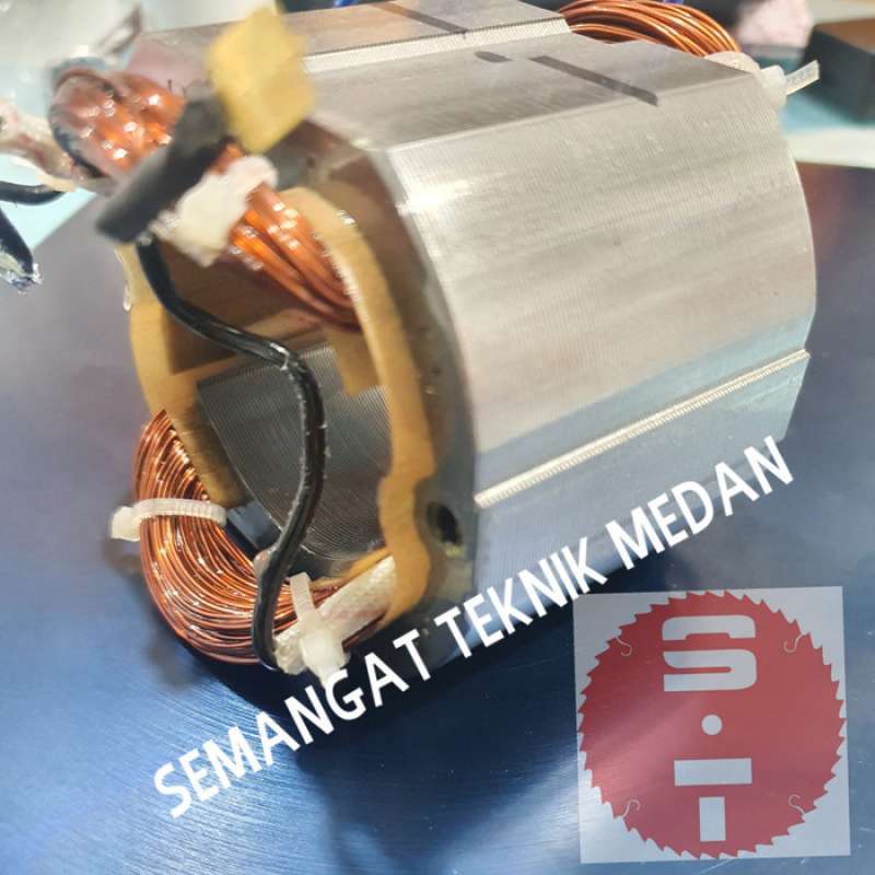 Jual Stator Spul Mesin Circular Saw Potong Kayu 7 3120-001 Hasston ...