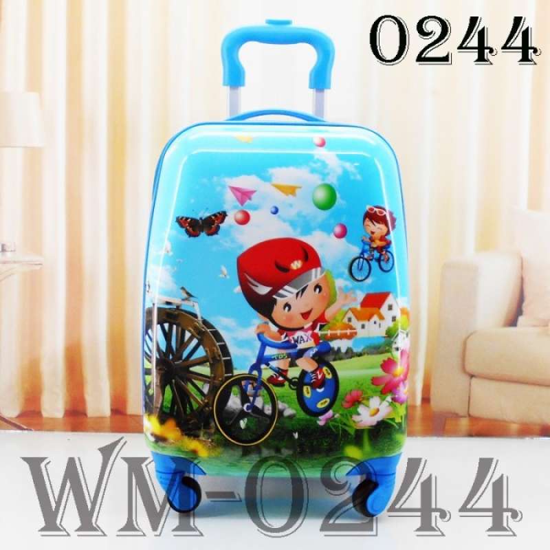 Jual Tas Troli Koper Anak 16 Tas Travel Anak Koper Fiber Anak Frozen Di ...