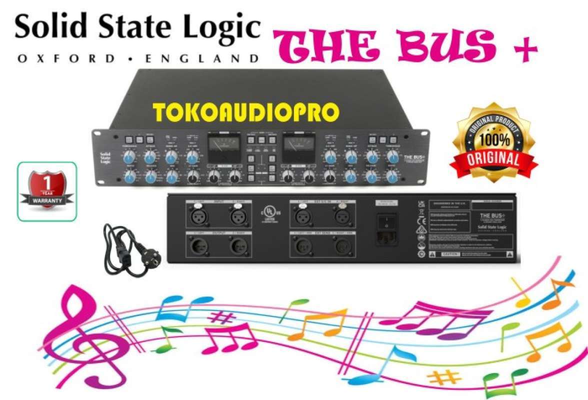 Jual Ssl Bus+ Next-generation Stereo Bus Compressor Solid State Logic Di Seller Rosaria ...