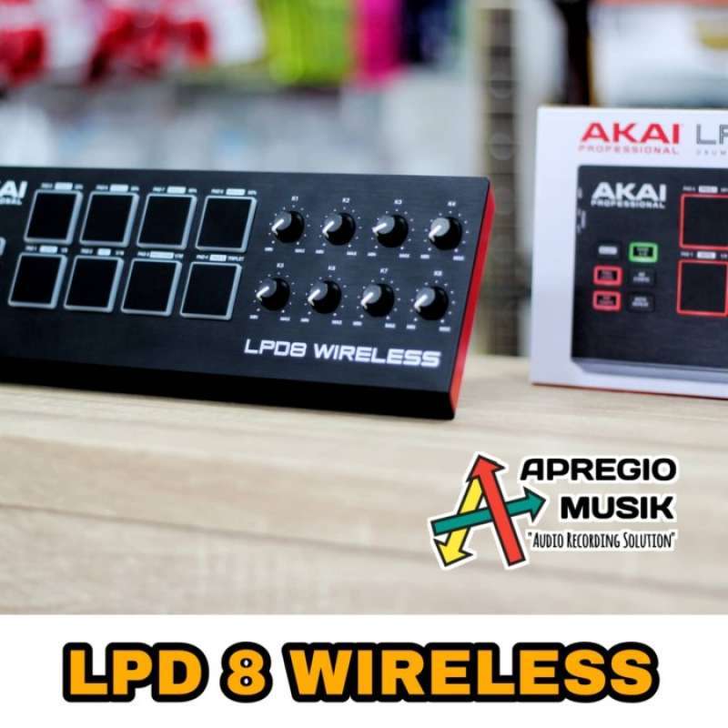 Jual Akai Professional Lpd8 Lpd 8 Wireless With Pad Controller Di ...