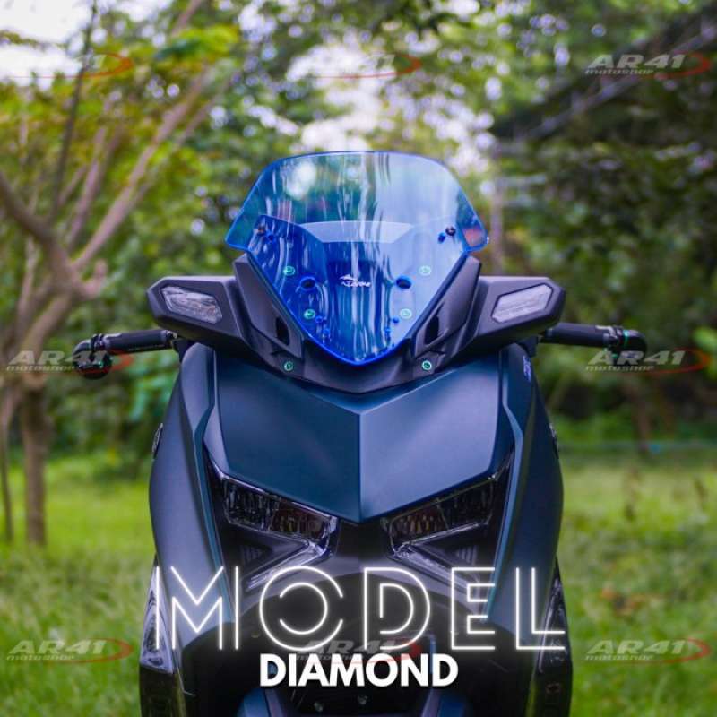 Promo Windshield Xmax New 2023, Visor Xmax New 2023 , Model Diamond ...
