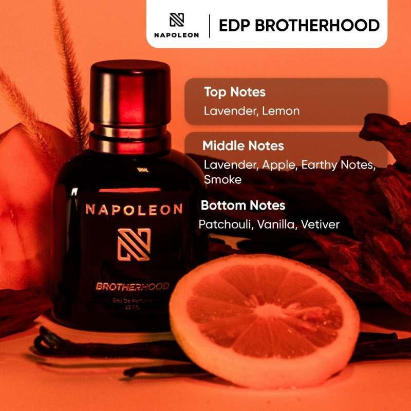 Jual Napoleon Parfum Pria Edp - Brotherhood | Navy | Red Vibe 65 Ml Di ...