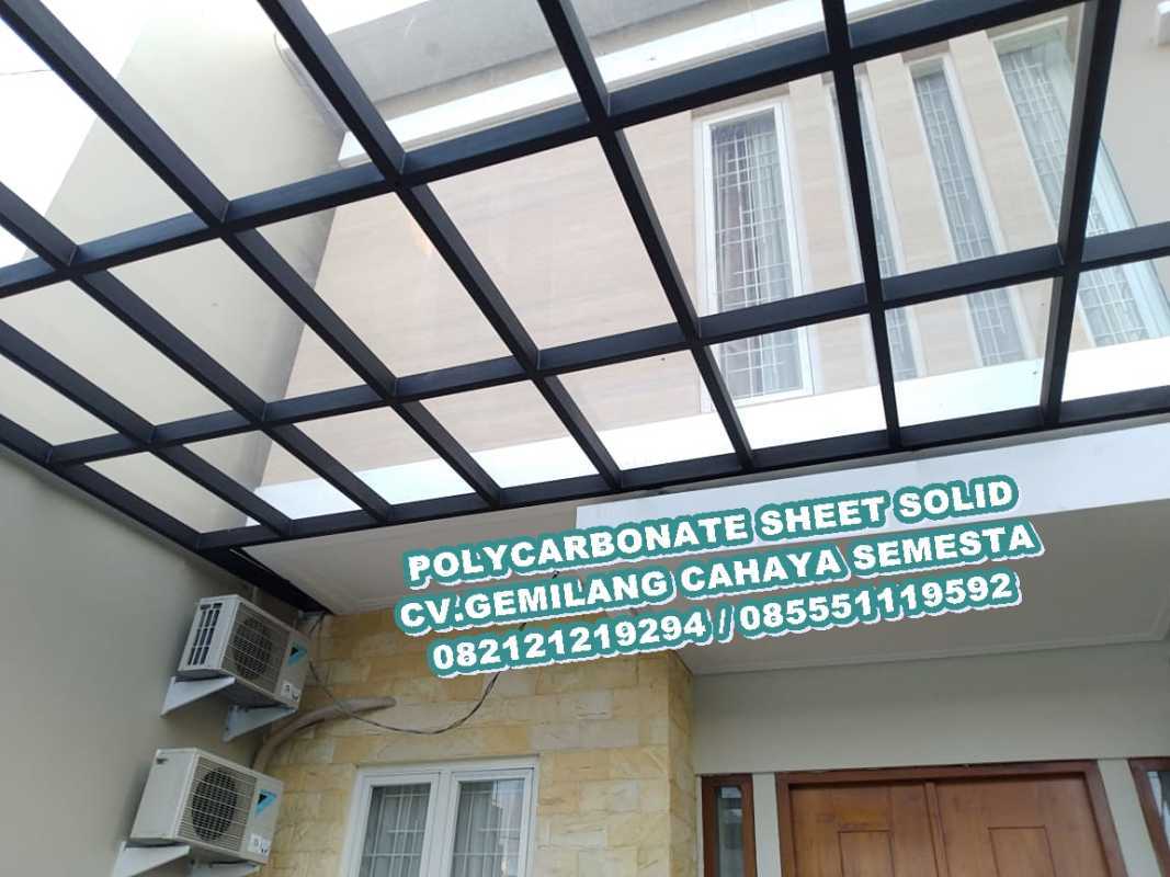 Jual Solarflat ( 3 Mm ) Atap Transparan Solid / Atap Polycarbonate Sheet Di Seller Gemilang ...
