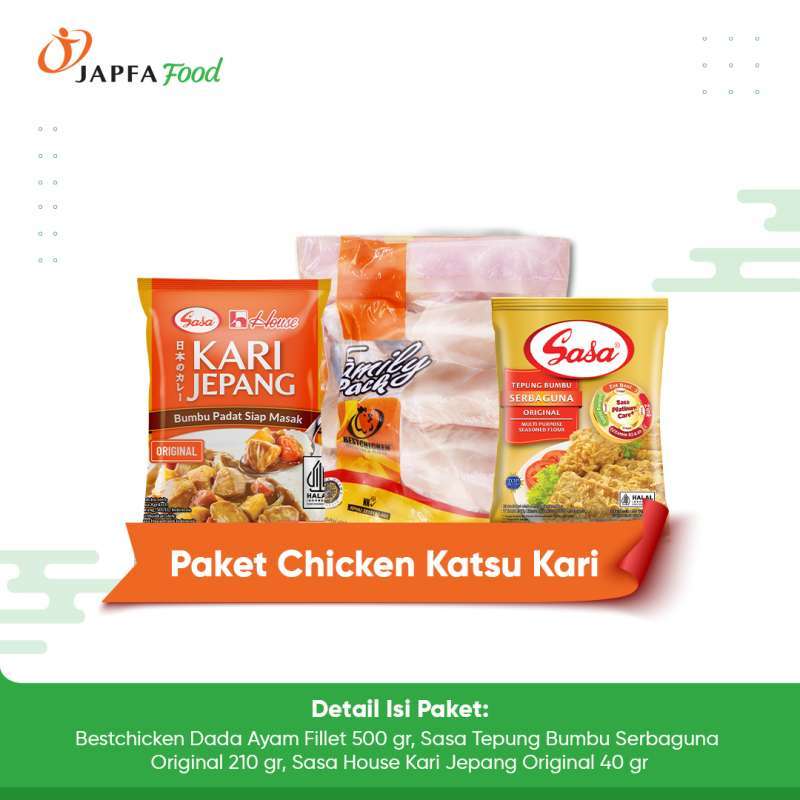 Promo Paket Chicken Katsu Kari - Bestchicken Dada Ayam Fillet 500gr ...