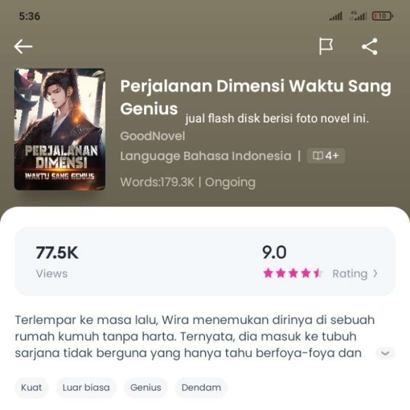 Jual Flashdisk Perjalanan Dimensi Waktu Sang Jenius - Laris Di Seller Sunshop - Cengkareng Timur ...