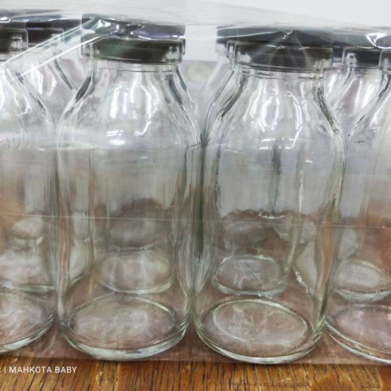 Jual Botol Asi Kaca Tutup Karet 100ml/bpa Free/sni/ - 12pcs Di Seller ...