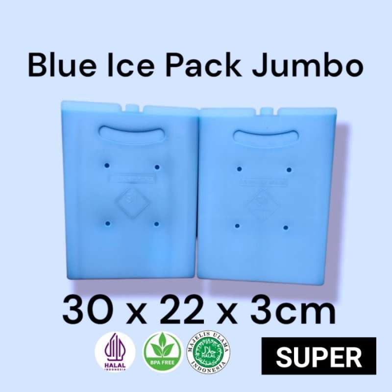 Jual Ice Pack 22ã—30 Jumbo Besar Blue Ice Gel Pack Kotak Thermafreeze ...