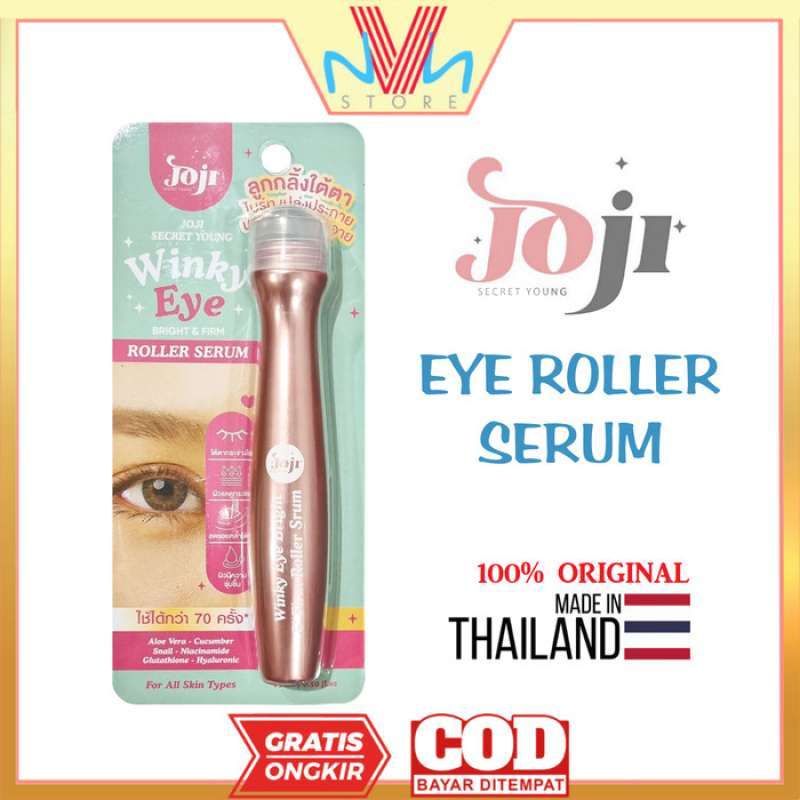 Jual Joji Secret Young Winky Eye Bright & Firm Roller Serum Kantong ...