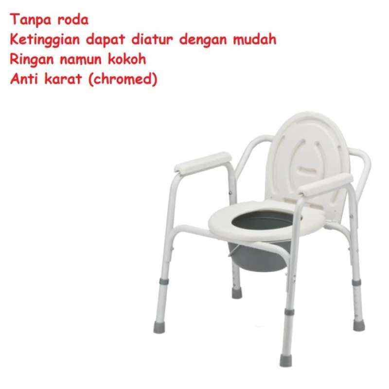 Promo Kursi Toilet Wc Duduk Portable Lansia Commode Chair Gea Fs 810 ...