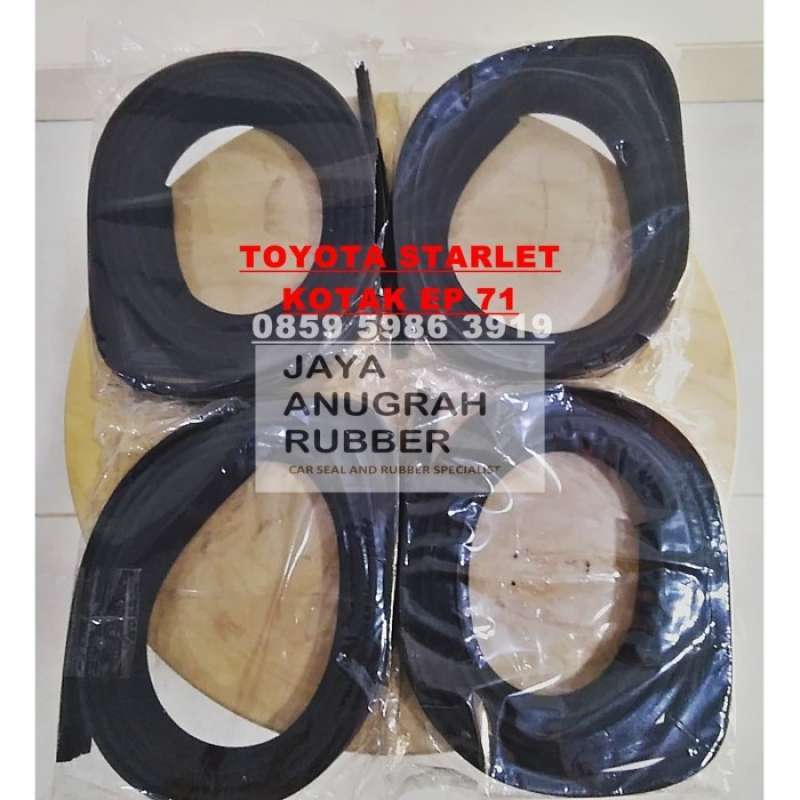 Promo Karet Jalur Kaca Run Channel Toyota Starlet Kotak Ep71 (4 Pintu ...