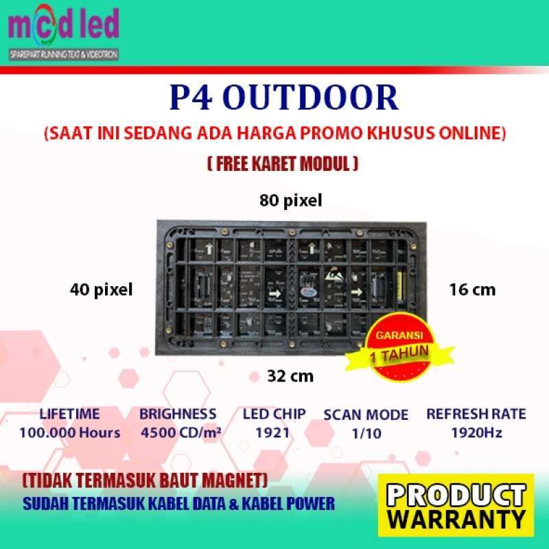 Promo Modul Panel Module P4 P5 P8 Rgb Full Color Outdoor - Modul P5 ...